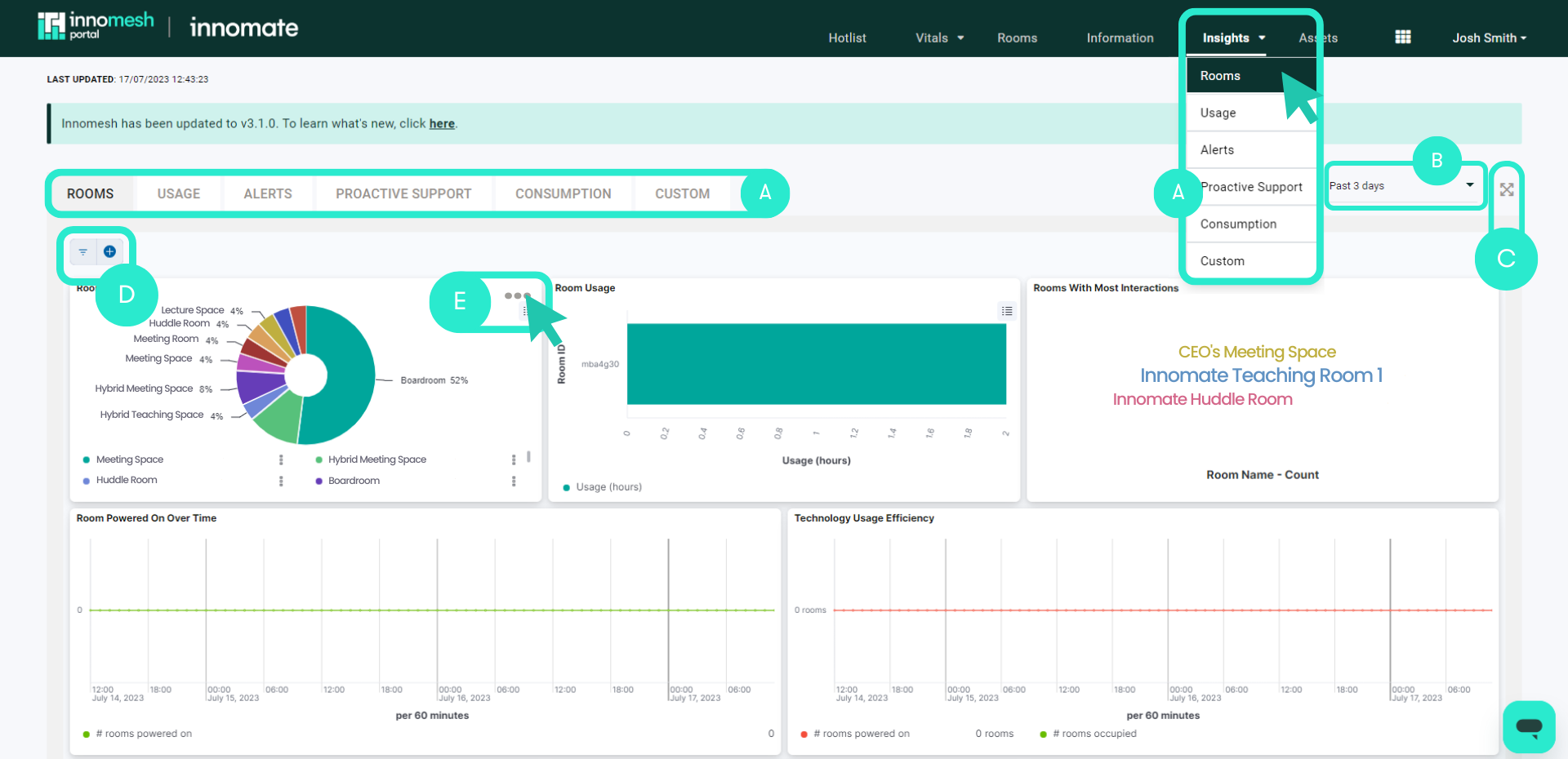 Innomesh Portal Navigation – Innomesh Documentation