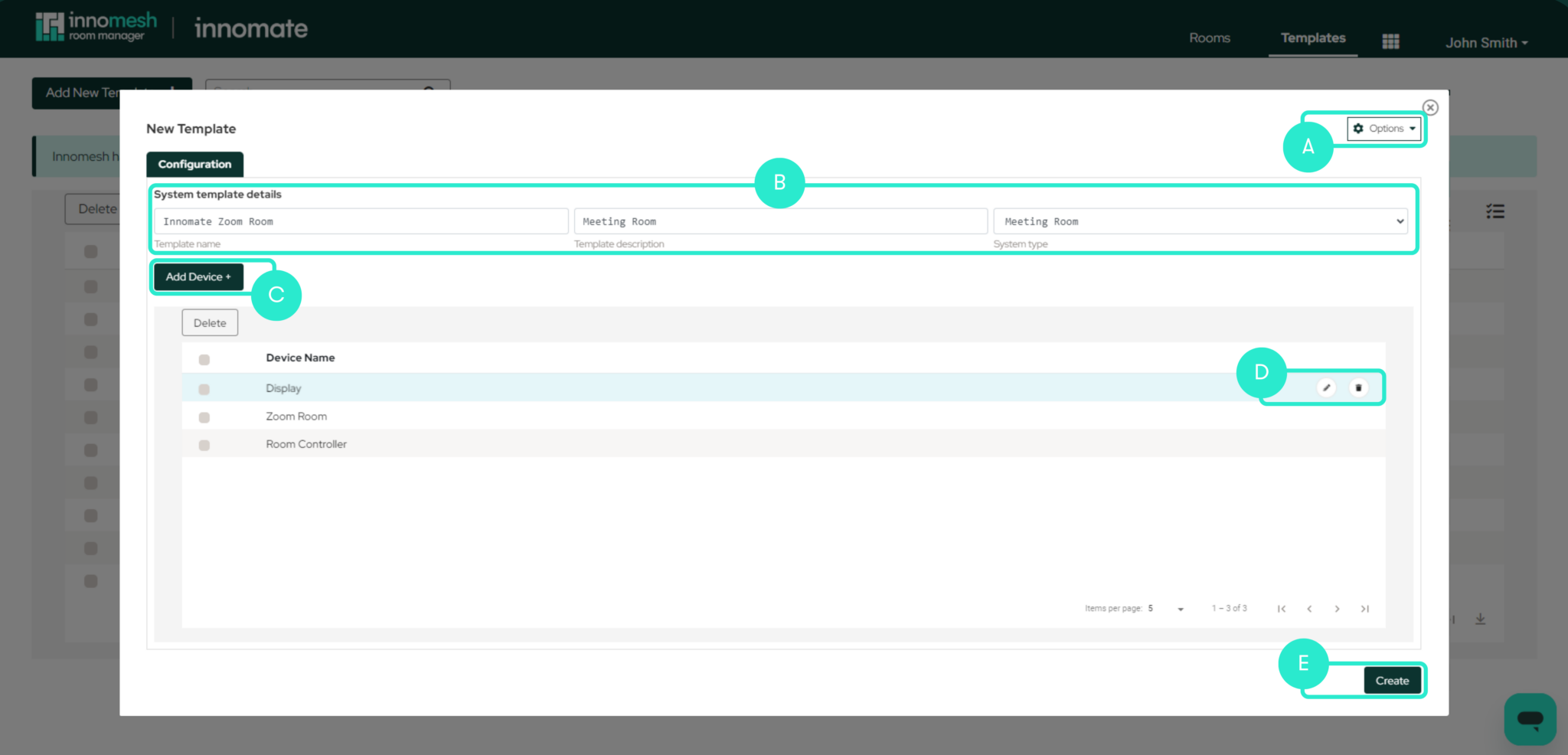Creating a Pulse Template – Innomesh Documentation