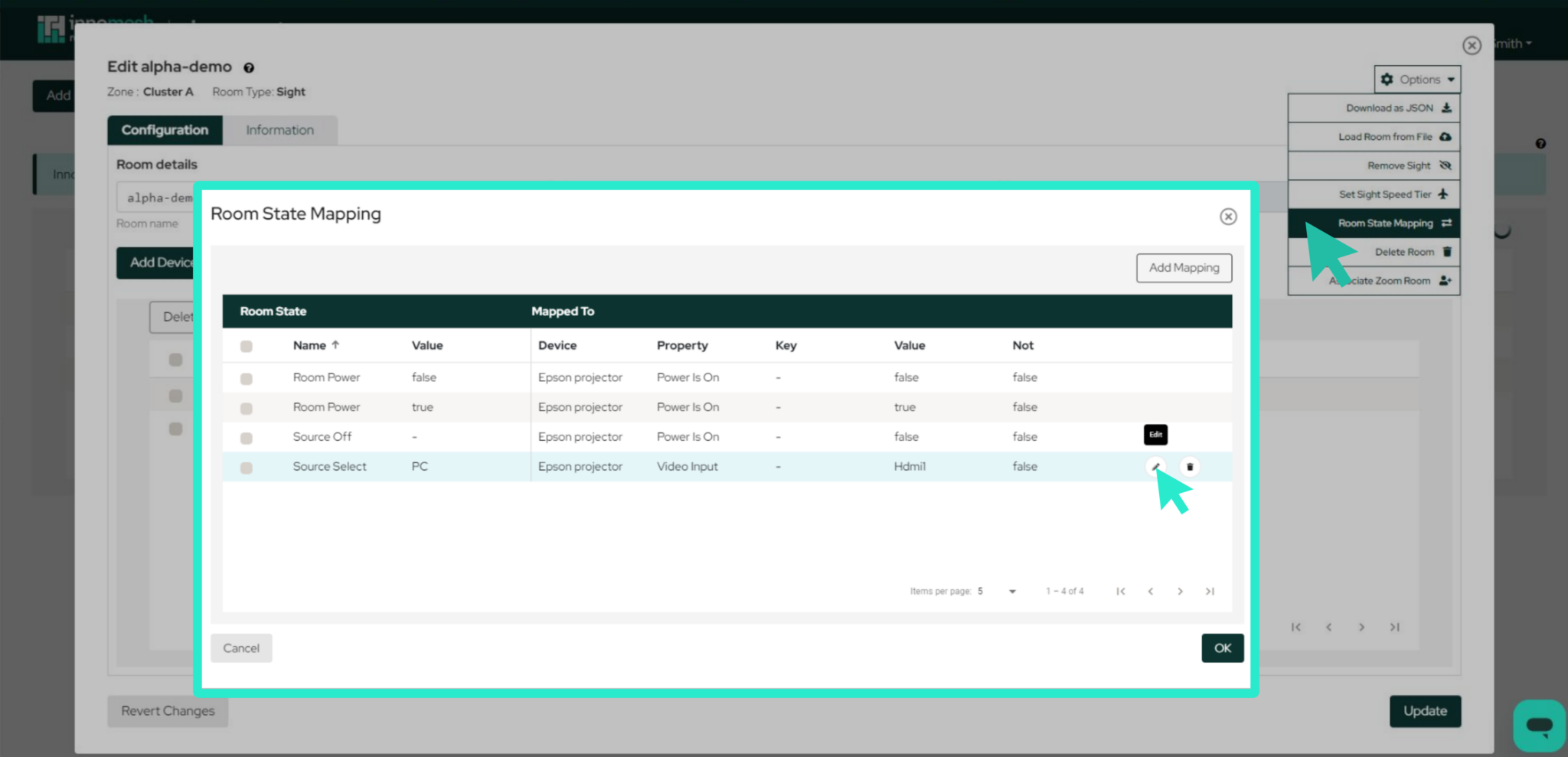 Sight – Insights and Room State Mapping – Innomesh Documentation