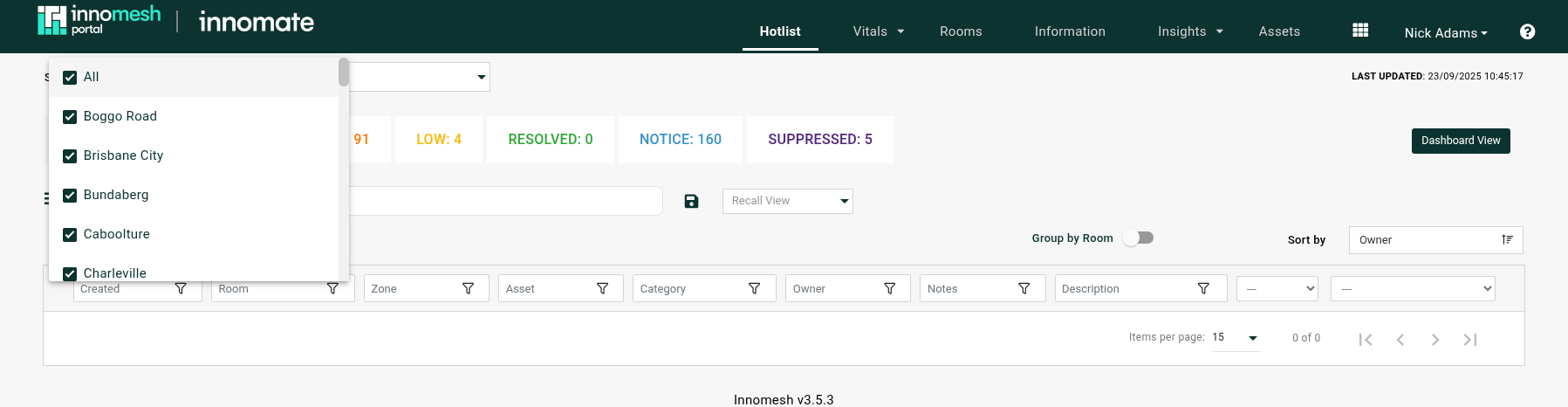 Site Filter – Innomesh Documentation